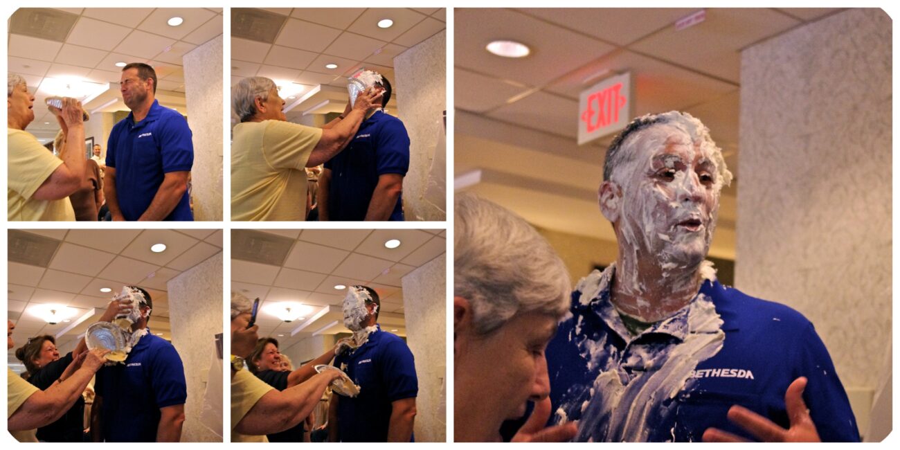 Would You Take a Pie in the Face for a Good Cause? - Bethesda Health Group